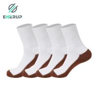 China Thick 7% Copper Sole Mens Socks Loose Fit Diabetic Socks for sale