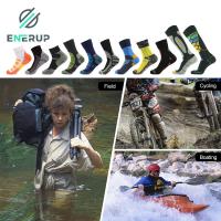 China Seamless Green Waterproof Running Socks Sublimated Football Socks for sale