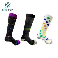 China Breathable Sports Compression Socks XL Circulation Support For Running for sale