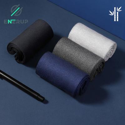 China Midweight Bamboo Cotton Socks , Cushion Crew Socks Sweat Absorbent for sale