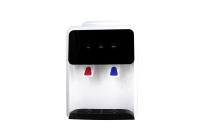 China White And Black Mini Desktop Water Dispenser Cooler With Electronic Cooling for sale