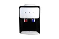 China White And Black Mini Desktop Water Dispenser Cooler With Electronic Cooling for sale