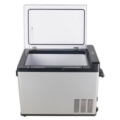 China Large Capacity Car Refrigerator Cooler Popular Design With Compressor Cooling for sale
