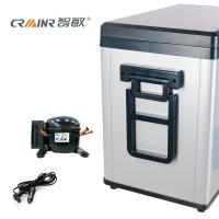 China DC 50L Compressor Car Refrigerator Cooler Fashion Design With LCD Touch Screen for sale
