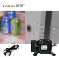 China Portable Mini Car Refrigerator Upright Fridge 18L With Pre - Coated Plate Material for sale