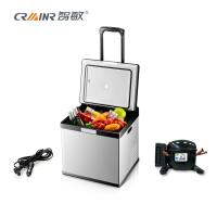 China 18L/28L Mini Travel Fridge Chest Freezer , Car Mini Fridge Cooler 400*390*410mm for sale