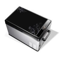 China 12V 220V Mini Travel Refrigerator , 45W Portable Mini Fridge For Car for sale