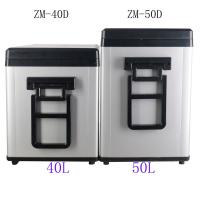 China Large Capacity Car Refrigerator Cooler Popular Design With Compressor Cooling for sale