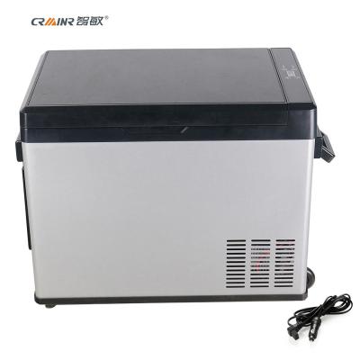 China Easy Carry Portable Mini Fridge Cooler , Mini Travel Refrigerator For Car 570*360*463mm for sale