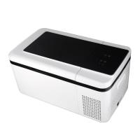 China 12V 220V DC Mini Travel Refrigerator 18L With Digital Display Thermostat for sale