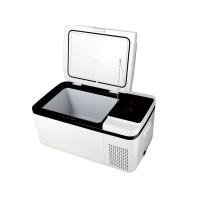 China ABS Tempered Glass Portable Mini Fridge For Car for sale