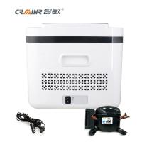 China ABS Tempered Glass Portable Mini Fridge For Car for sale