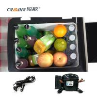 China Digital Thermostat Car Mini Cooler Fridge , 12 Volt Refrigerator Freezer for sale
