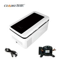 China ABS Plastic Housig Mini Car Refrigerator 18L For Cars / Trucks / Vans for sale