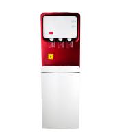 China Free Standing Hot Cold Water Dispenser With Storage / Refrigerator Cabinet for sale