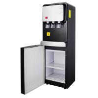 China Semiconductor Cooling Floor Standing Hot Cold Water Dispenser With 2 / 3 Taps for sale