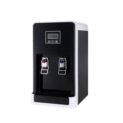 China 3 Filters Hot And Cold Filtered Water Dispenser Tabletop With Elegant Design for sale