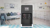 China Desktop POU Hot Cold Filtered Water Dispenser With Purification System for sale