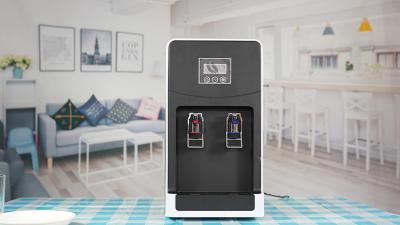 China Desktop POU Hot Cold Filtered Water Dispenser With Purification System for sale