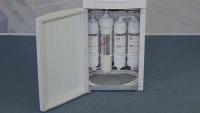 China Vertical POU Water Dispenser With ABS And Cold Rolled Steel Housing 3 Filters for sale