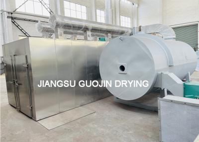 China Stainless Steel 316L GMP Standard Tunnel Drying Oven 8M Length 66KW for Salt Drying for sale