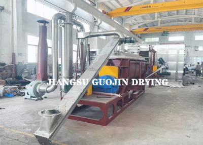 China KJG-20 Continuous Hollow Paddle Dryer 7900x3960x2700mm Vacuum Drying Machine for Industrial Sludge Treatment for sale