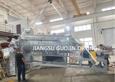 China KJG-30 Continuous Hollow Paddle Dryer 20KW 120-150C Vacuum Sludge Dryer for sale