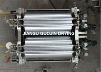 China 2M Rotary Drum Dryer 22.5kw Screw Conveyor Discharge Industrial Drying Machine for sale