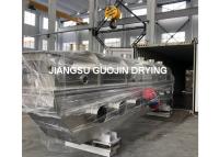 China Vibrating Motor Fluid Bed Dryer 14.4 M2 290-420kg/h Moisture Vaporizing Capacity for sale