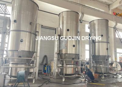 China Fluidized Bed Granulator 1800mm Diameter 750kg Max Capacity 1500L Volume 45kW Fan for sale