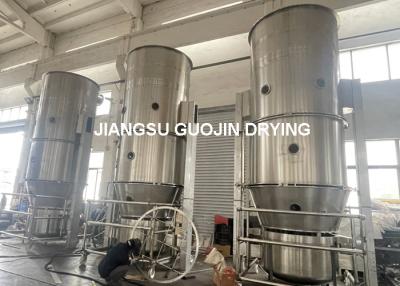 China 45 Kw Fluidized Bed Granulator 451kg/h Steam Consumption 950mmH2O Fan Pressure for sale