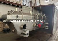 China Vibrating Fluid Bed Dryer 180-250kg/h 9m2 Fluidized Bed Area Stainless Steel for sale