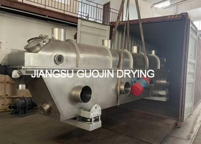 China Vibrating Fluid Bed Dryer 180-250kg/h 9m2 Fluidized Bed Area Stainless Steel for sale