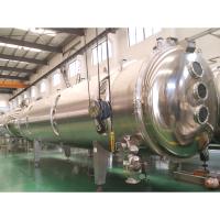 China Continuous Fruit Vegetable Industrial Spray Dryer with 160-180 kg/h Capacity and 30-150°C Temperature Range for sale