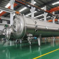 China Vacuum Belt Industrial Spray Dryer 30-200 m² Heating Area with 15-180 kg/h Evaporation Capacity for sale