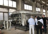 China Sludge Continuous Hollow Paddle Dryer with 95% Thermal Efficiency and 140m² Heat Transfer Area for sale