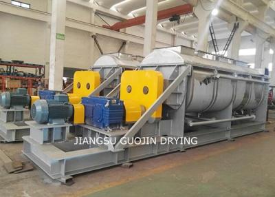 China 13M2 Thermal Oil Heating Continuous Hollow Paddle Dryer 5RPM Industrial Drying Equipment for sale