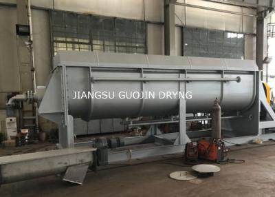 China 52m2 Heat Transfer Area Sludge Hollow Paddle Dryer 30kw Industrial Drying Equipment for sale