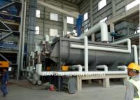 China 37KW Activated Carbon Hollow Blade Screw Dryer 68M2 Heat Transfer Area Industrial Sludge Drying for sale