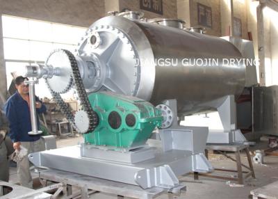 China Organic Solvent Rotary Vacuum Rake Dryer 600L Capacity with 4.5+1.5m² Heat Transfer Area for Industrial Drying for sale