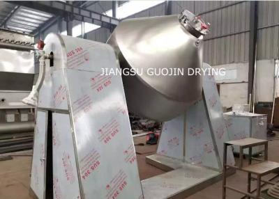 China 8.2m2 Heating Area Double Cone Rotary Vacuum Dryer for Glycol Ether 2000L for sale