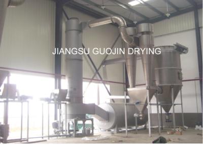 China PVC Resin Spin Flash Dryer High Speed Continuous 80-90°C 45°C Output for sale
