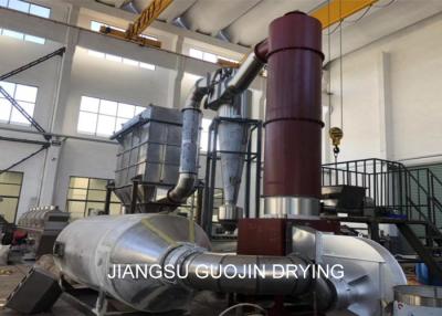China Calcium Carbonate Hot Air Spin Flash Dryer Equipment 500-1600mm Barrel Diameter 10-2000kg Water Evaporation for sale