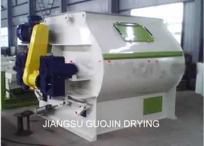 China Industrial Double Shaft Dry Powder Paddle Mixer 3KW 120-180kg Batch for Viscous Materials for sale