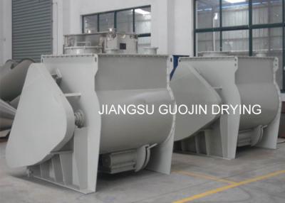 China Dual Shaft Paddle Mixer 180kg per Batch 5.5KW for Animal Feed Powder Mixing for sale