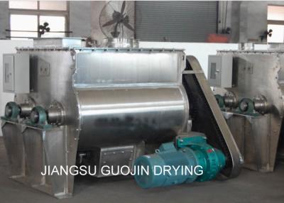 China 15KW Double Shaft Paddle Blender for Seasoning Powder Mixing 120-180kg per Batch for sale