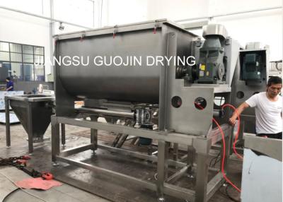 China 5.5KW 66RPM Horizontal Spiral Ribbon Mixer for Powder and Chemical Blending with 30-6000kg Capacity for sale