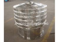 China CVS-515 0.75KW Circular Vibrating Screen for Wheat Flour with 1300kg/h Capacity and 1370 RPM for sale