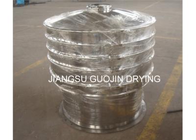 China CVS-515 0.75KW Circular Vibrating Screen for Wheat Flour with 1300kg/h Capacity and 1370 RPM for sale