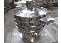 China 3500kg/h 325 Mesh 4 Deck Mini Vibrating Screen for Abrasive Powder Separation and Classification for sale